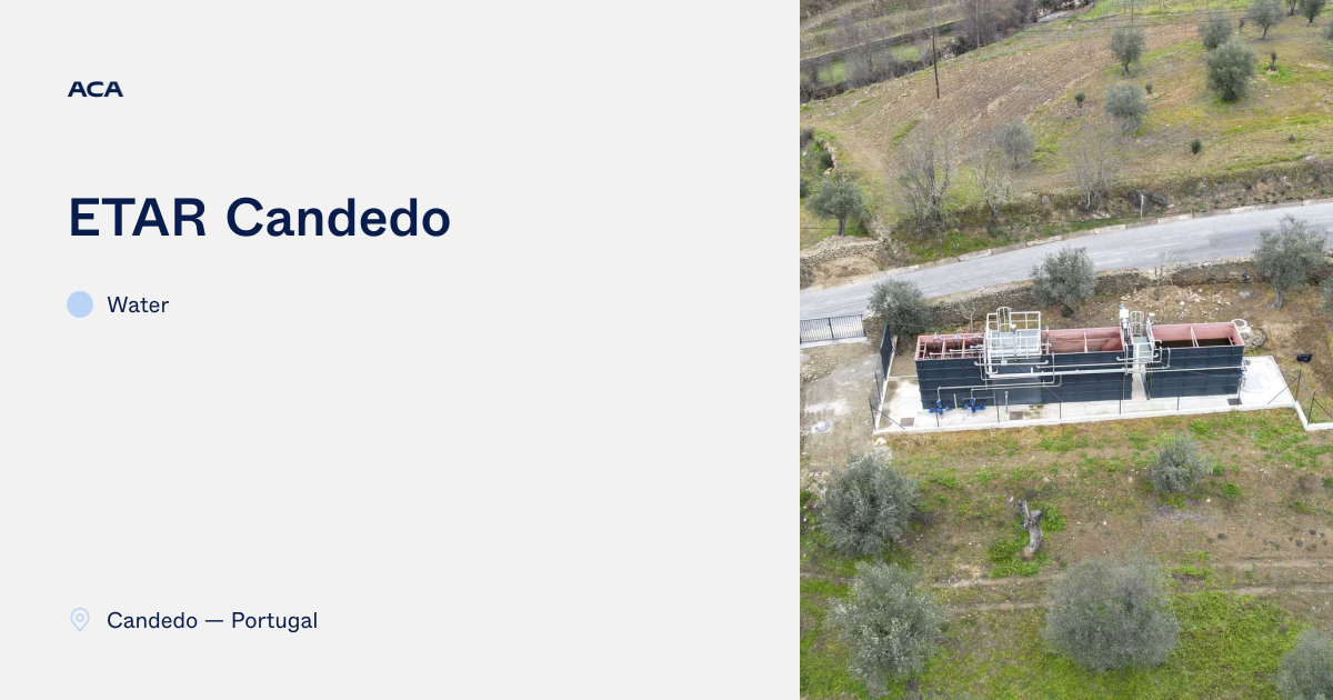 Candedo WWTP | ACA | ACA