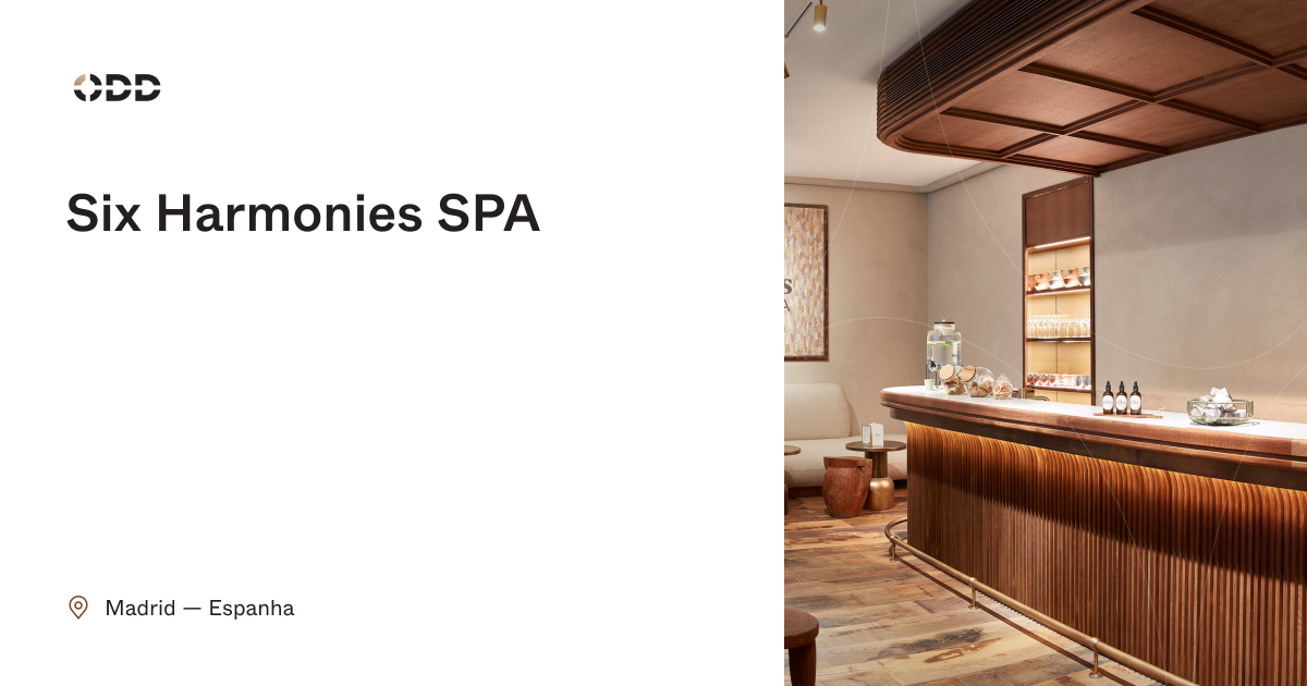 Six Harmonies SPA | ODD - Hotel & Home Interiors | ODD - Hotel & Home ...